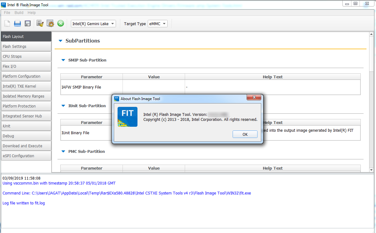 Flash Image Tool 3.x | BiosSolution